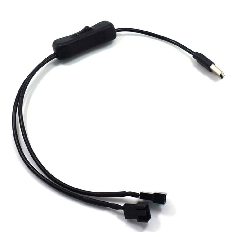 Mua USB Power Conversion Cable with Case Fan Line Switch Point 2 Fan ...