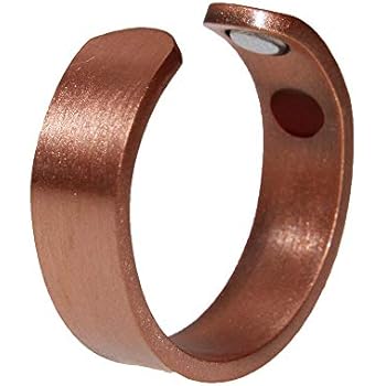 Amazon.com: Magnetic Copper Ring for Arthritis for Women and Men ...