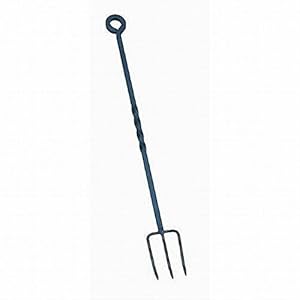 Manor Black Wrought Iron Fireside Toasting Fork: Amazon.co.uk: DIY & Tools