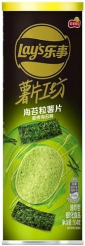 Seoul Oasis Lays Premium Roasted Seaweed flavor snacks 104 gram - 1 ...