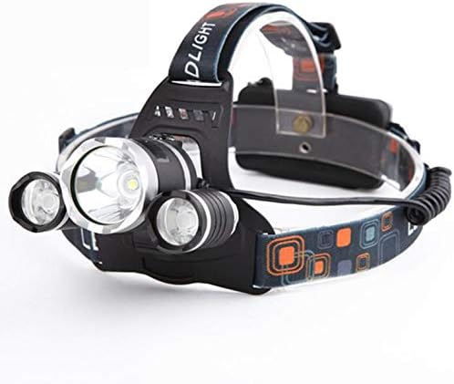 LED Headlamp T6 Head Flashlight Torch Rechargeable Head Light Forehead ...