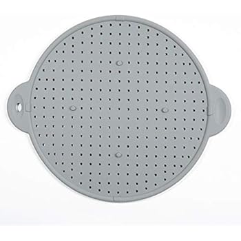 Amazon.com: Trudeau 11-Inch Silicone Splatter Screen, Red: Silicone ...