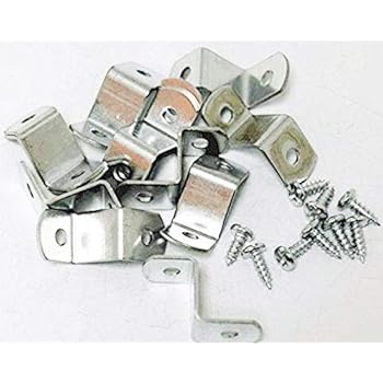 1" offset mounting canvas Z clips for picture framing -- #6 x 3/8" pan ...