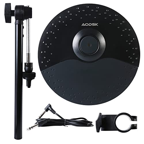 AODSK Mute Cymbal Set with 10-inch Cymbals For electric drum kit ...