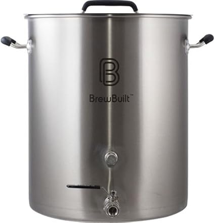 Amazon.com: BrewBuilt 30 Gallon Stainless Steel Brew Kettle: Kitchen ...