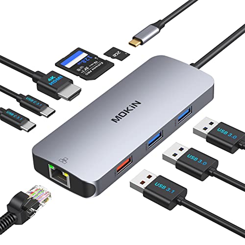 USB C Adapters for MacBook Pro/Air,Mac Dongle with 3 USB Port,USB C to ...