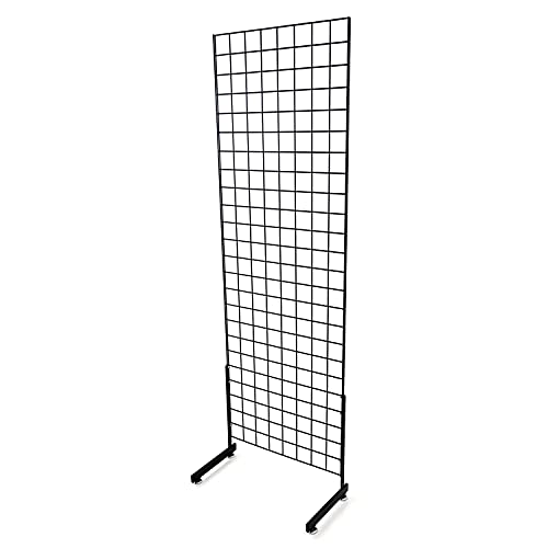 L-Shaped Leg Kit for One-Sided Grid Wall Display, Attaches to Gridwall ...
