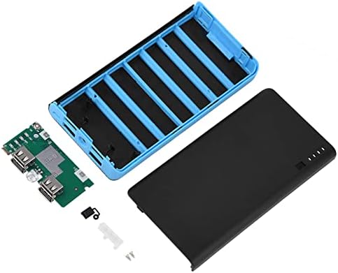 Elprico Power Bank Case DIY Kit, 20000mAh -Large Capacity 4 USB Output ...
