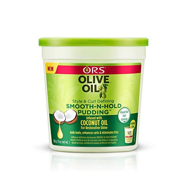 Ors Olive Oil Smooth Pudding 13 Ounce Tub (384ml) (3 Pack) - Black Hair ...
