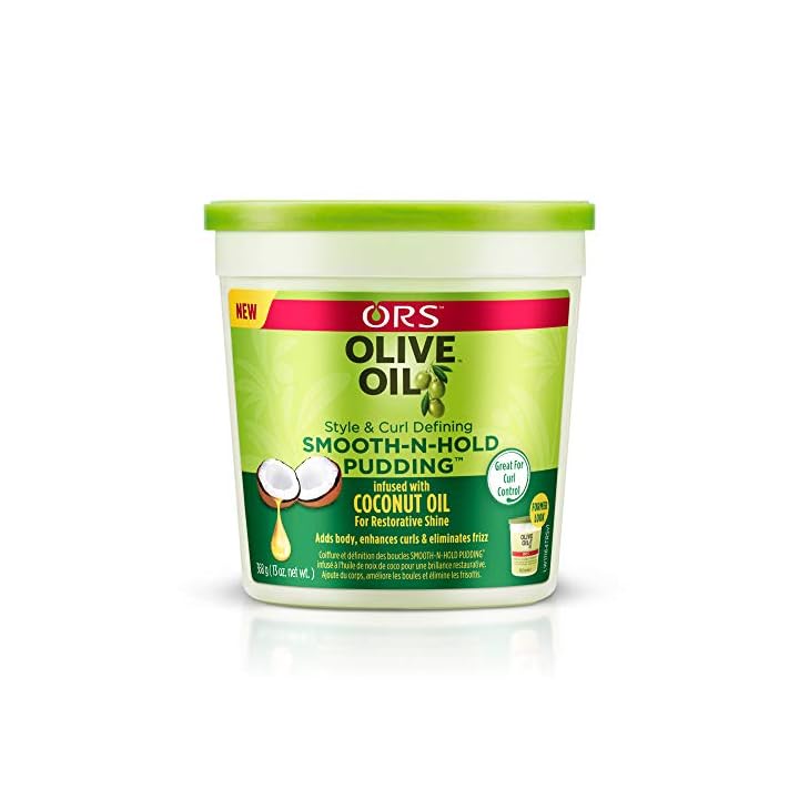 Ors Olive Oil Smooth Pudding 13 Ounce Tub (384ml) (3 Pack) - Black Hair ...