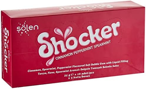 Solen Shocker Gum Red, 18 X 25 Gm price in UAE | Amazon UAE ...
