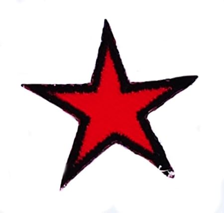 Che Guevara Star Patch Iron-On Embroidered Patch Cuba Red Star Red ...