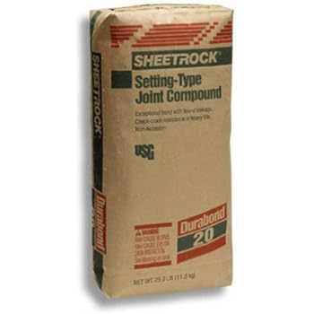 USG Series 381110060 25Lb Bag Durabond 45 Min Joint Compound Powder, 25 ...