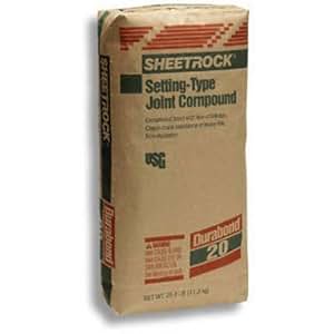 USG Series 381110060 25Lb Bag Durabond 45 Min Joint Compound Powder, 25 ...