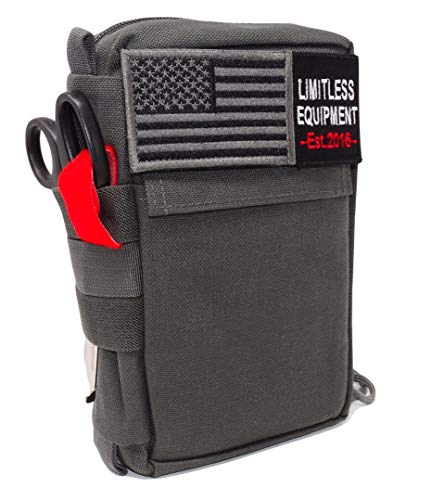 Limitless Equipment Alpha First Aid Kit: IFAK for Military, Camping ...