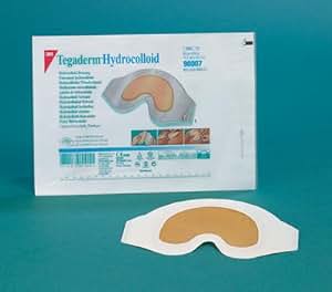 Amazon.com: 3M Tegaderm Hydrocolloid Dressing - Sacral Design, 5 1/2" x ...