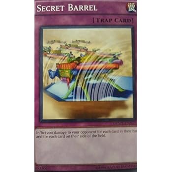 Amazon.com: Yu-Gi-Oh! - Secret Barrel (DR1-EN101) - Dark Revelations 1 ...