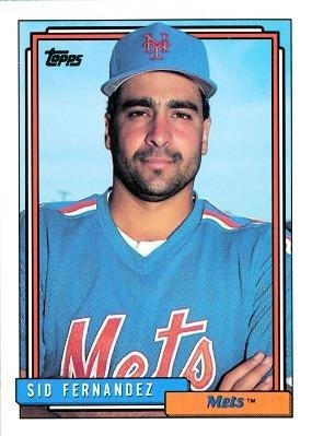 Amazon.com: 1992 Topps Baseball Card #382 Sid Fernandez: Collectibles ...