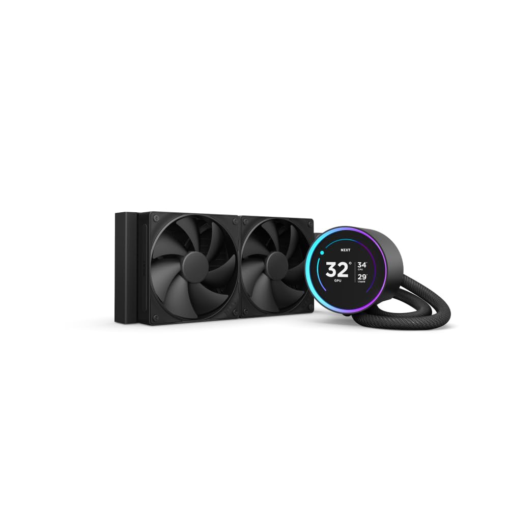 NZXT Kraken Elite 240 2024 - AIO CPU Liquid Cooler - 240mm Radiator - 2 ...