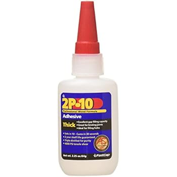 FastCap 2P-10 Professional Adhesive Activator for FastCap 2P-10 Glue, 2 ...