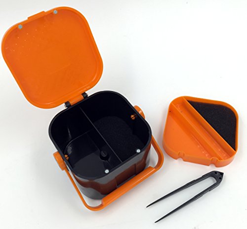 Live Bait Box Holder Container Fishing Tackle Case Storage Box ...