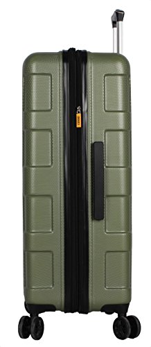 Lucas Luggage Hard Case 27" Expandable Suitcase With Spinner Wheels ...