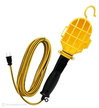 Designers Edge E237 18/2-Gauge Incandescent Garage Work Light with ...