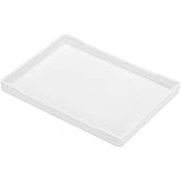 Amazon.com: PATIKIL 8x6 Fast Food Tray, Plastic Reusable Recyclable ...
