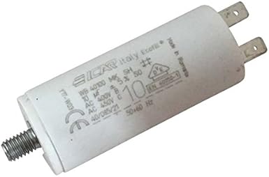 Permanent Capacitor for Engines with 10 µF Terminals: Amazon.co.uk ...