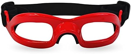 Amazon.com: CHALLENGER Lensless Coloured Eyeguards - Red -: Sports ...