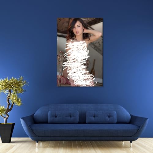 Lana Rhoades (1) Sexy Model Poster Canvas Wall Art Room Decor Aesthetic ...