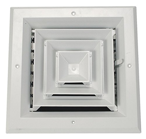 Diffuser, 4-Way, Duct Size 10" x 10": Amazon.com: Industrial & Scientific