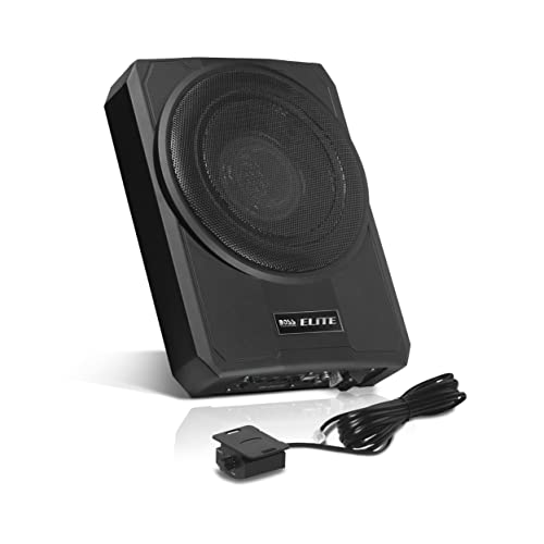 BOSS Audio Systems SLIM10 Elite Series 10 Inch Powered Car Subwoofer ...