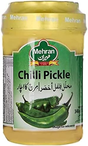 Mehran Chilli Pickle Jar, 340 g, Green price in Saudi Arabia | Amazon ...