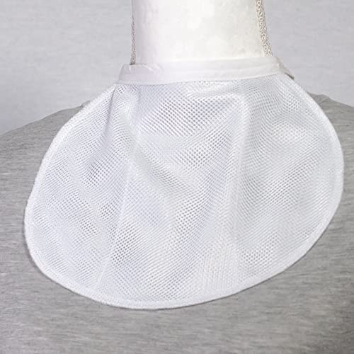 Romet Blouse-Neck Stoma Cover (White, 16 Inch Neck Diameter).Secure ...