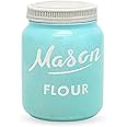 Amazon.com: Mason Jar Flour Container - Decorative Canister for Flour ...