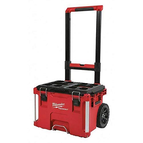 MILWAUKEE 48-22-8426 PACKOUT Impact Resistant Rolling Tool Box in ...
