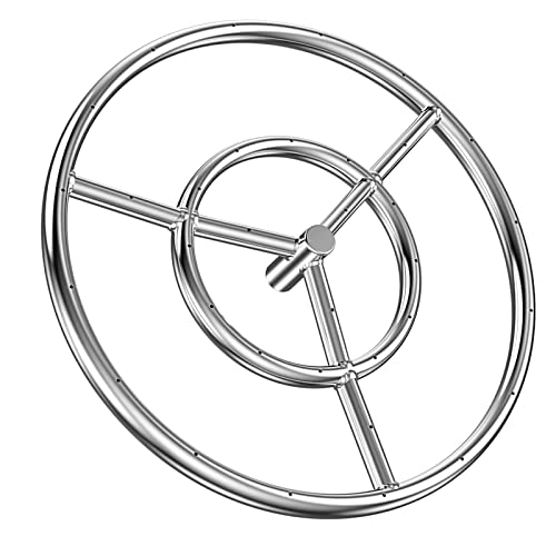 onlyfire 12 Inch Round Fire Pit Burner Ring for Natural Gas & Propane ...