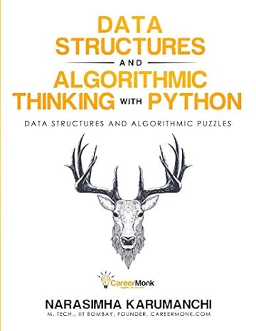 undefined | Data Structure and Algorithmic Thinking with Python