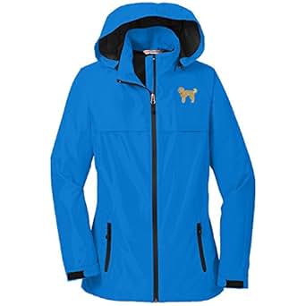 Amazon.com: Goldendoodle Ladie's Rain Jacket: Clothing