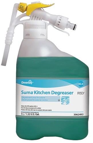 Suma Heavy Duty Kitchen Degreaser, Concentrated and Non-Corrosive, 5 ...