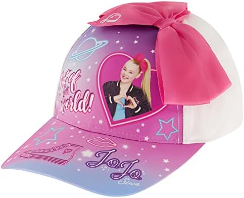 Nickelodeon girls Nickelodeon Kids Hat, Jojo Siwa for Little Ages 4-7 ...