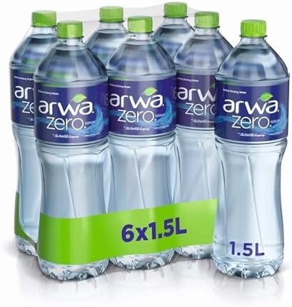Arwa Zero Bottled Drinking Water, 6pcsx1.5L pack price in Saudi Arabia | Amazon Saudi Arabia ...