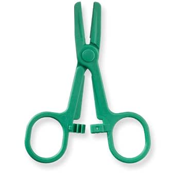 Green Clamping Forceps, 4-1/2" Length (Pack of 100): Science Lab ...