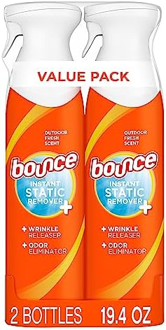 Bounce Instant Anti Static Spray (9.7 Fl Oz, Pack of 2 price in UAE ...