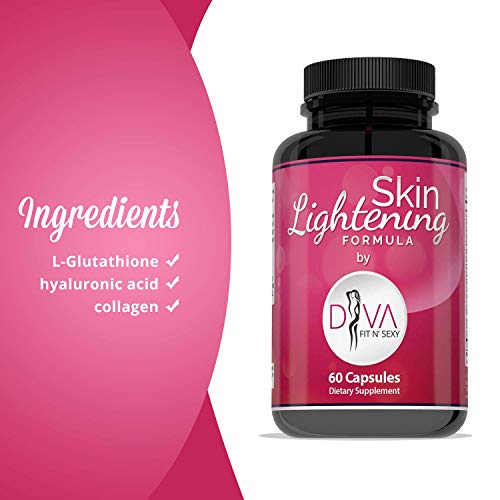 Premium Skin Lightening Formula by Diva Fit & Sexy - Whitening Pills ...