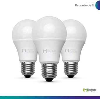 FLE11T/ TRES FOCOS LED DE 11 W/Iluminación Megamex luminario LED / 11 W ...