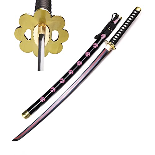 Hejiu Cosplay Roronoa Zoro Anime Swords, Shusui/Wado Ichimonji/Kitetsu ...
