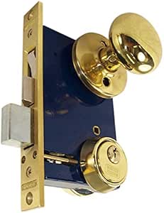 Amazon.com: Marks 22AC LHR Double Cylinder Iron Gate Ornamental Mortise ...