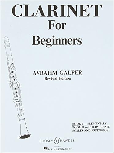CLARINET FOR BEGINNERS VOL.1 - ELEMENTARY - AVRAHM GALPER na Freenote